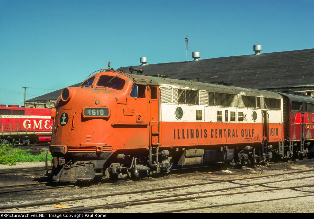 ICG 1610, ex GM&O 809A, EMD F3A,